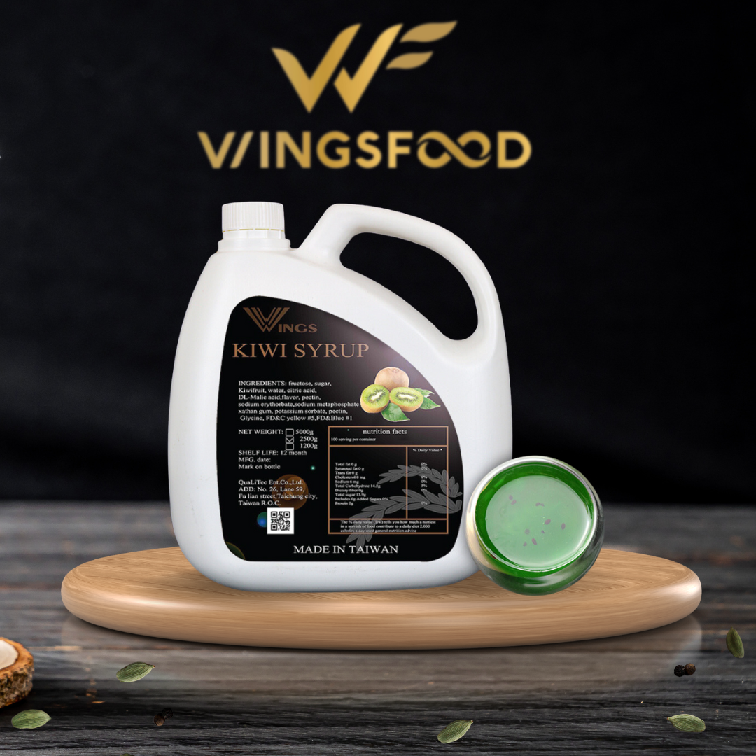 Siro Kiwi Wings - Sản phẩm cao cấp, mang lại hương vị đậm đà
