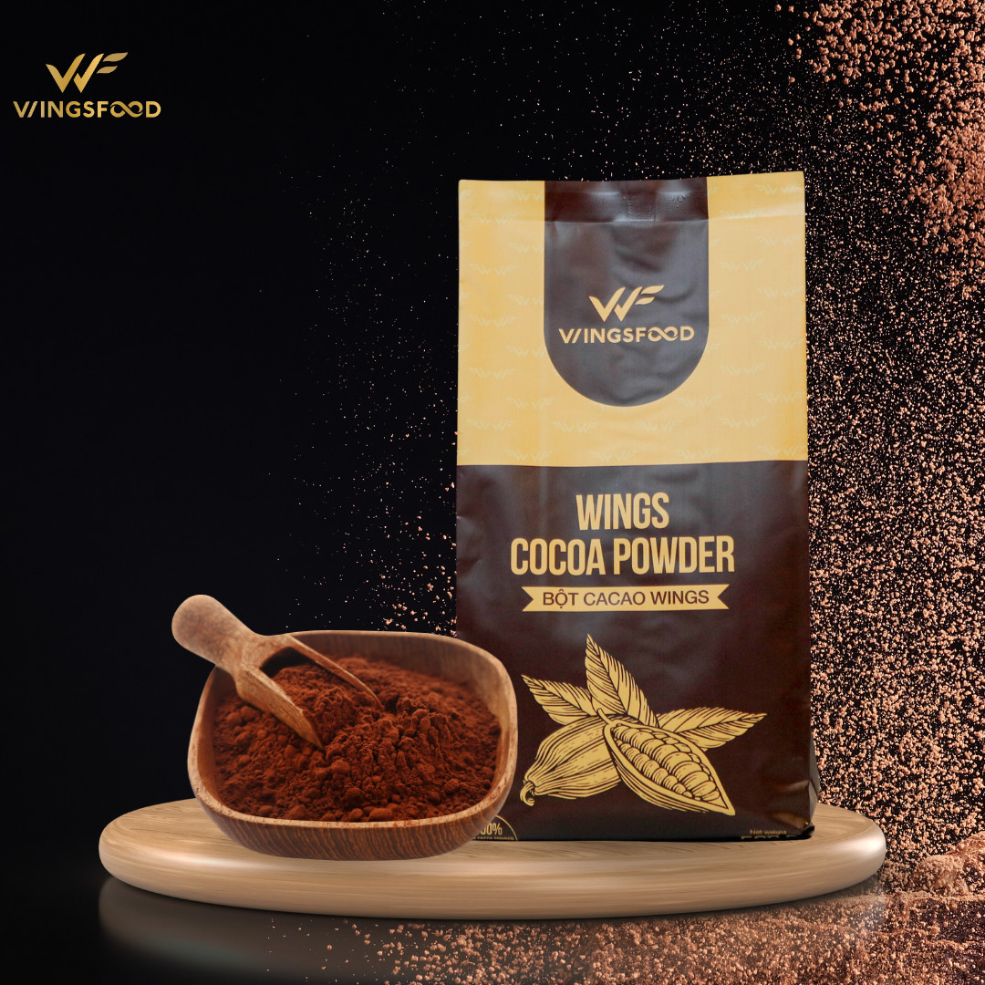 Bột Cacao - Cocoa Powder Wings (GÓI 0,5KG) - Wings